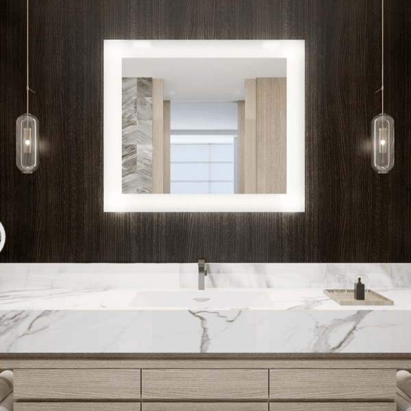 Frosted Front-Lit LED Mirror 403 – nervalcorp