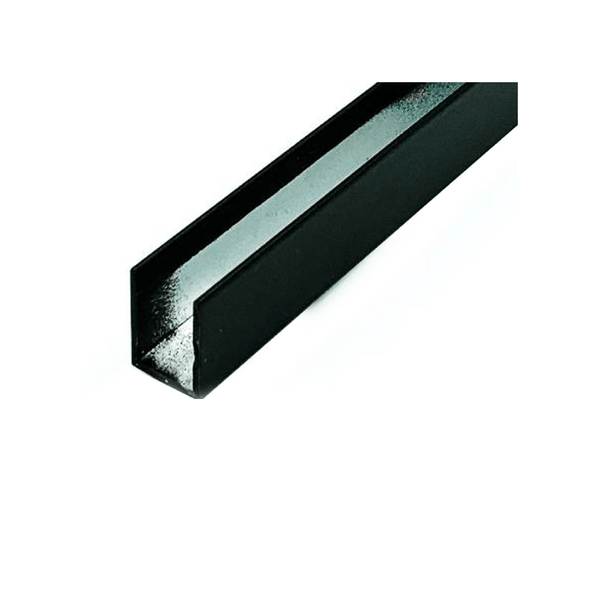 Deep U-Channel Black 1-1/2"H – nervalcorp