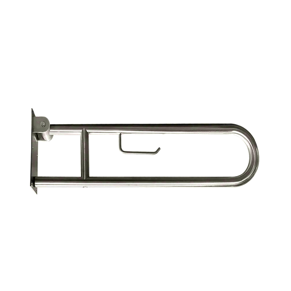 Foldable Grab Bar 90-Degree with Toilet Paper Holder – nervalcorp